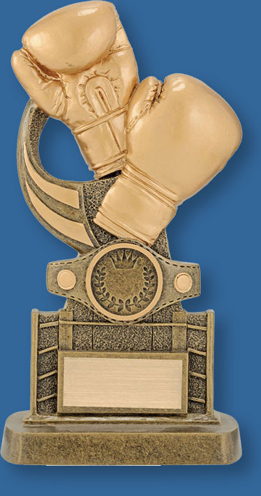 Boxing Trophies Generic Resin. Flame Tower Series. Can be engraved.
