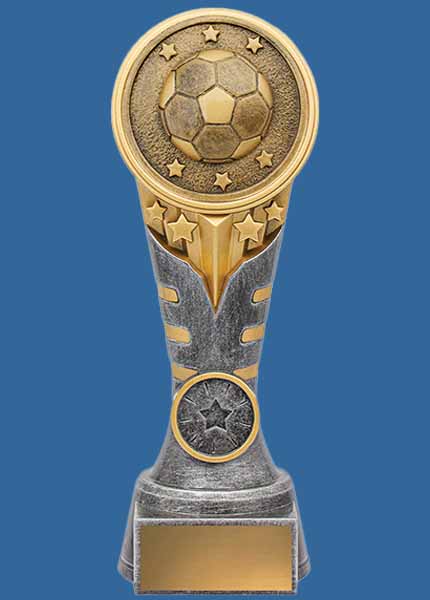 KN204_t Ikon Series Soccer Resin Trophy • Sydney Awards & Trophies