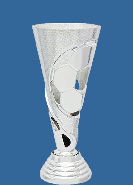 4802t Silver Plastic Copa Cup Football Trophy Figurine (with thread for ...