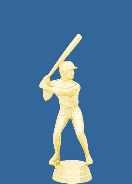 8274t Gold Plastic Male Baseball & Softball Trophy Figurine (with ...