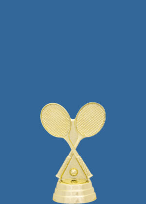 8928t Gold Plastic Tennis Trim Trophy Figurine (with thread for base ...